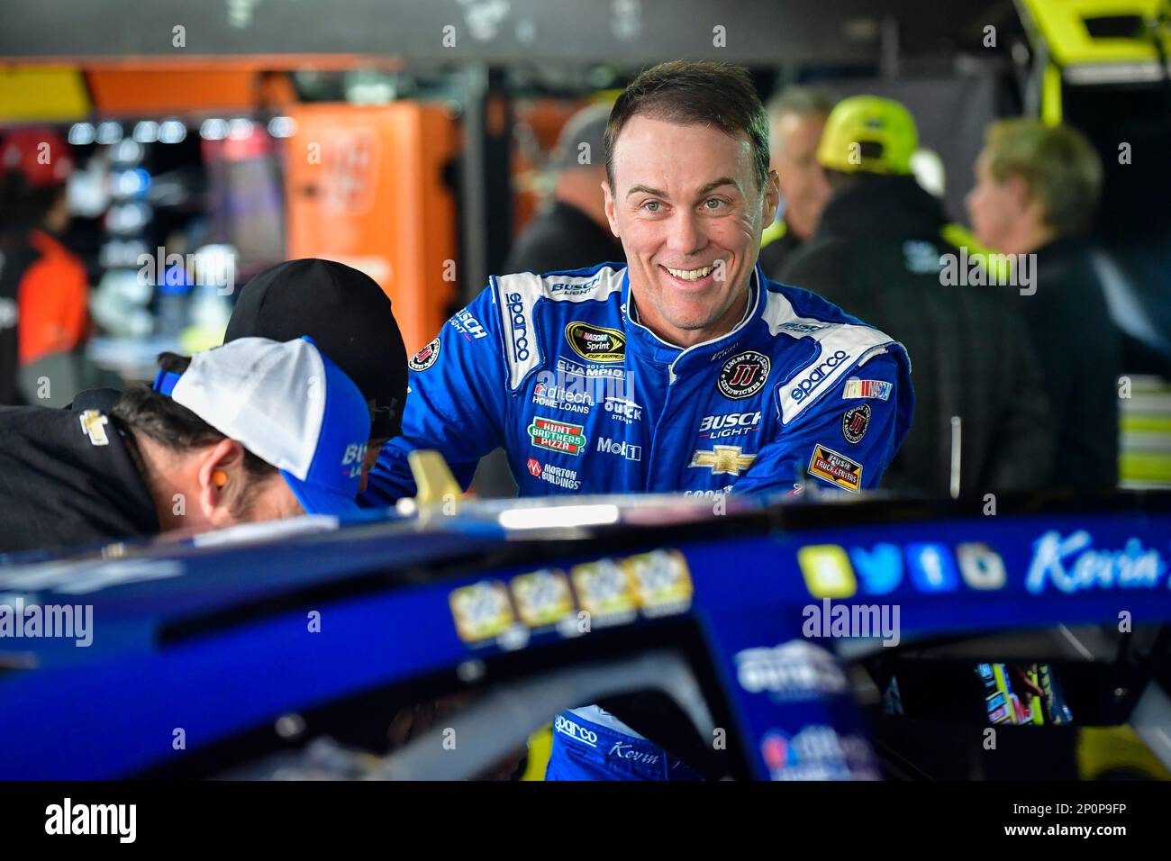 Kevin Harvick during practice for the NASCAR Sprint Cup Series Goody's ...