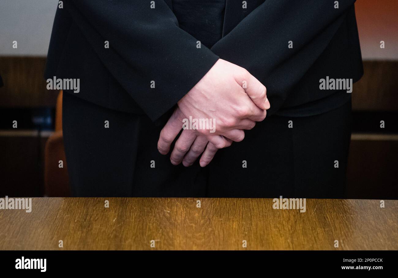 Defendant midwife, only identified as Regina K., stands on trial at the ...