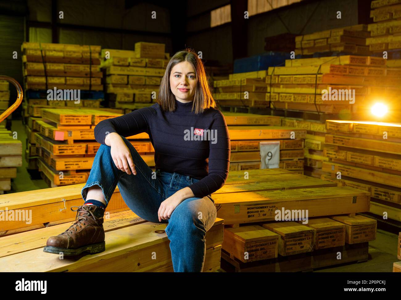 Krista Kutzner, a civil engineer who specializes in geotechnical ...