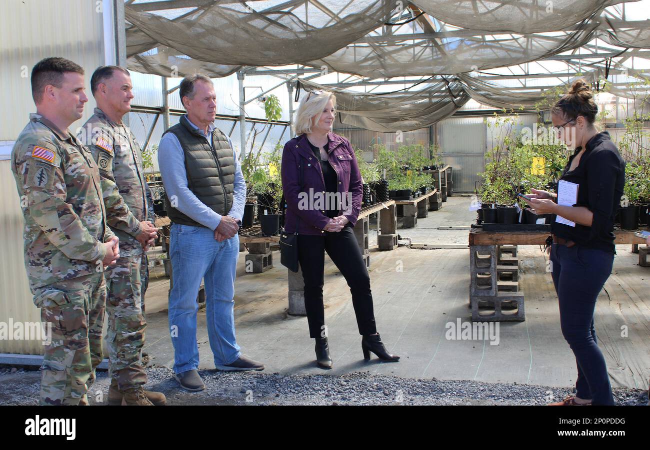 The Secretary of the Army, the Honorable Christine E. Wormuth; along ...