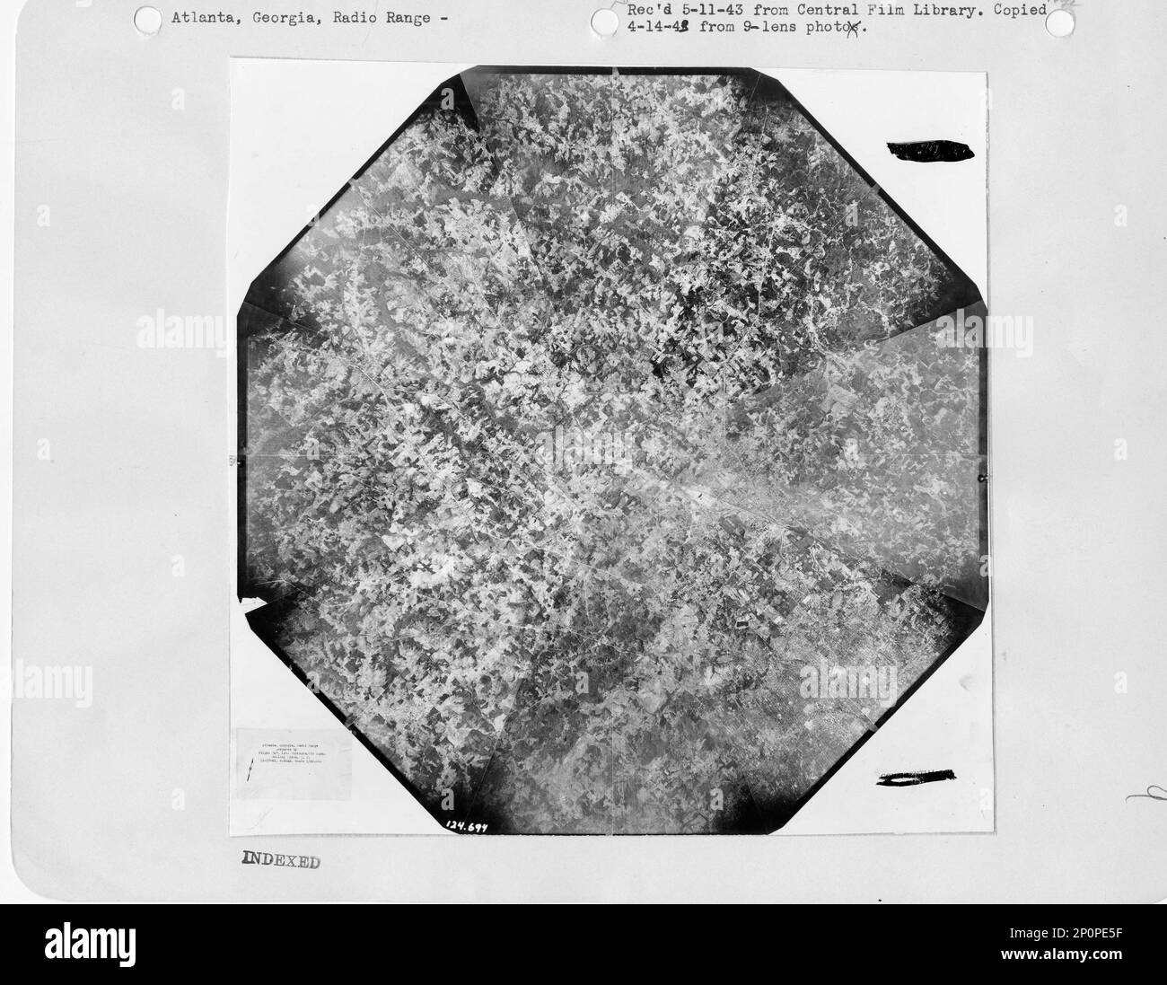 Atlanta georgia aerial view Black and White Stock Photos & Images - Alamy