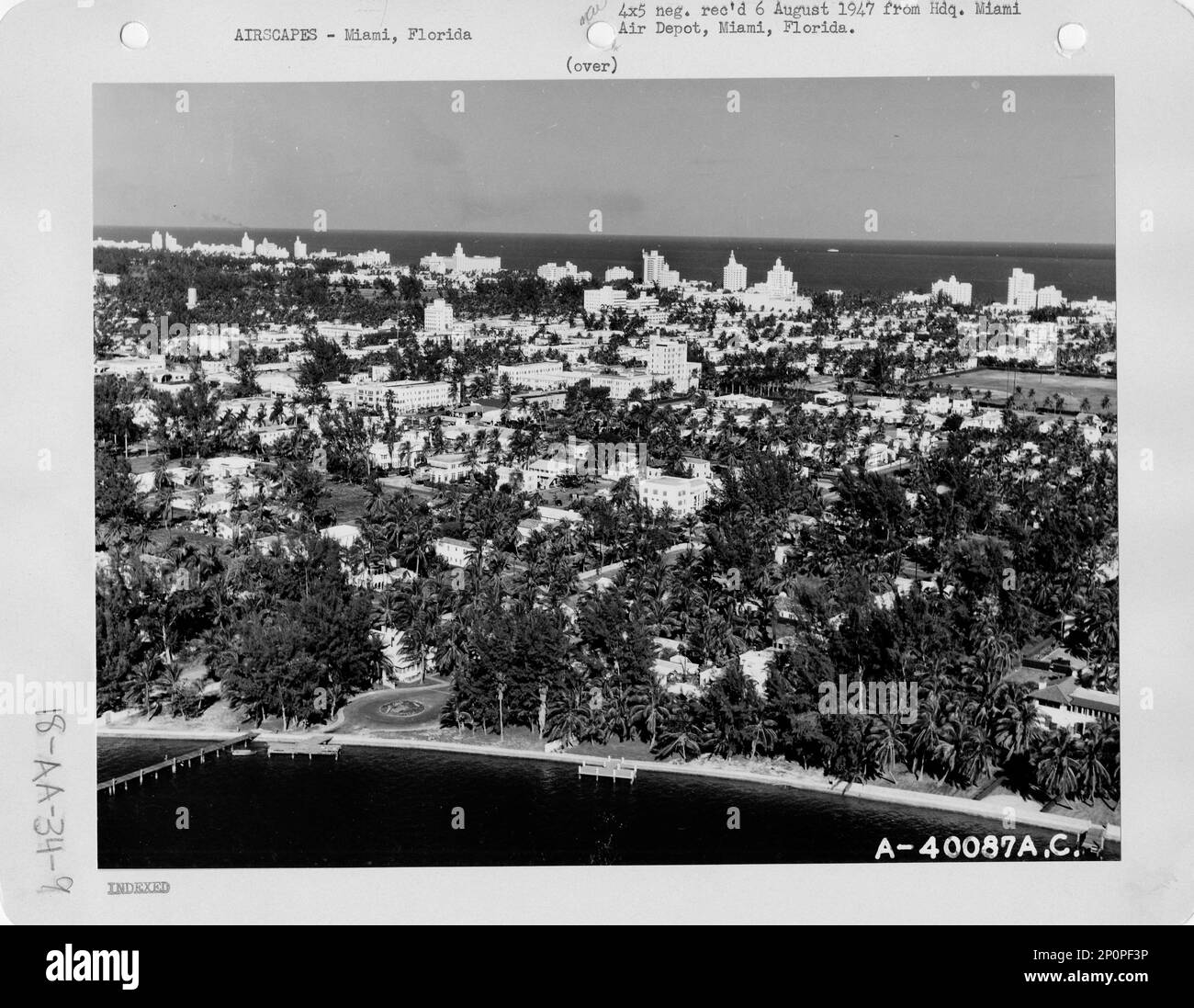 Florida birds eye view Black and White Stock Photos & Images - Alamy