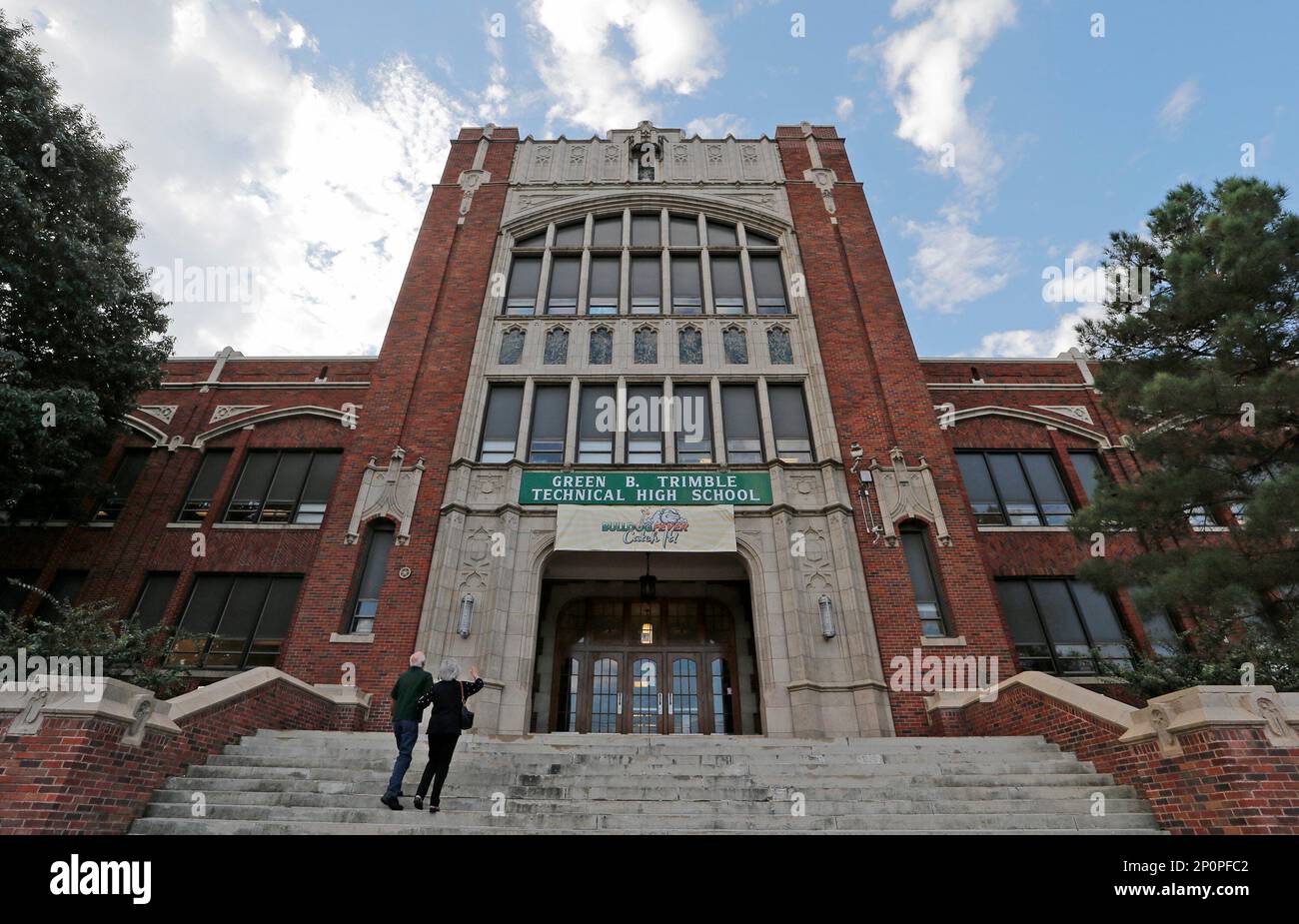 This Oct. 4, 2016 file photo shows the Trimble Tech High School ...