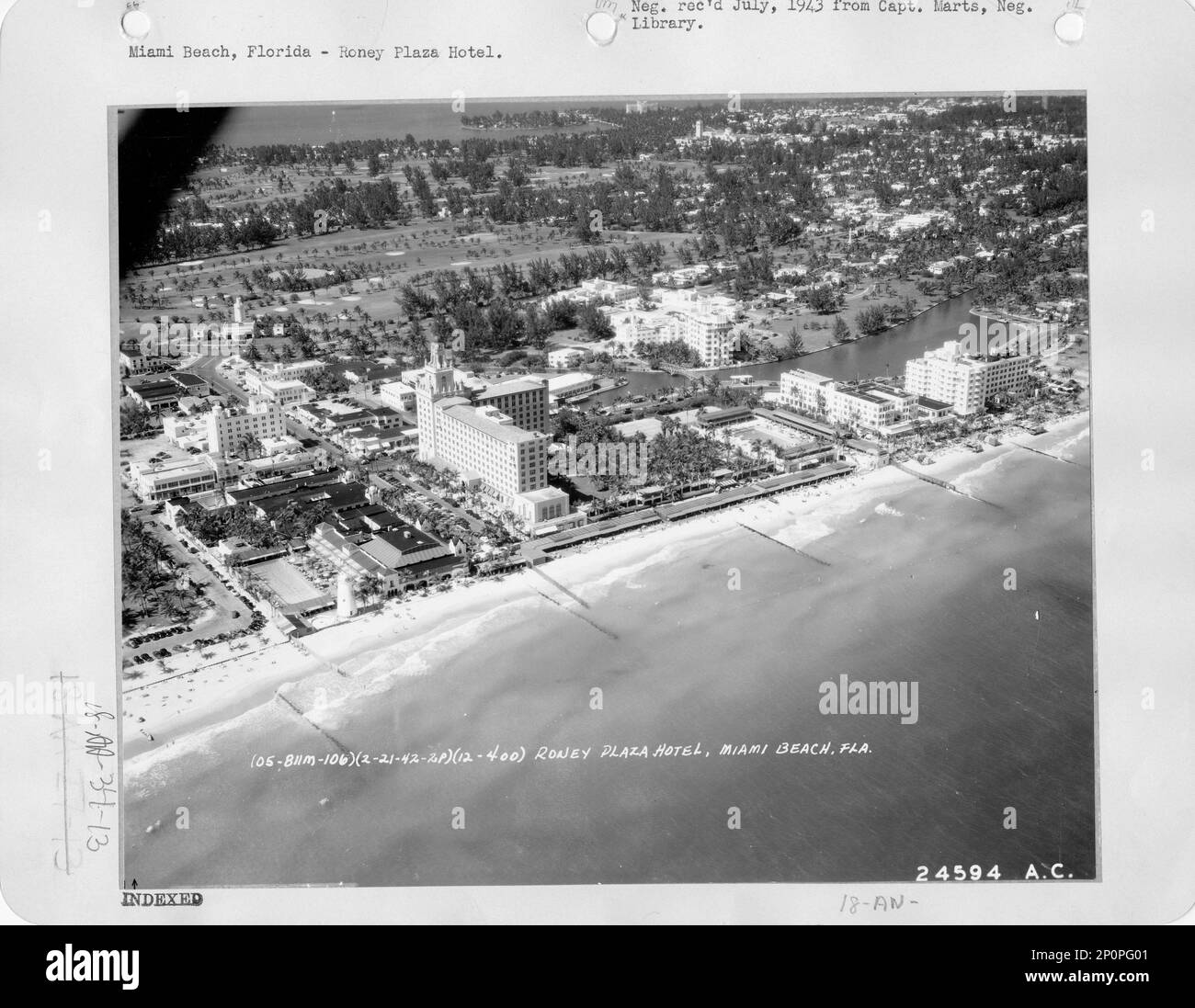 Florida birds eye view Black and White Stock Photos & Images - Alamy