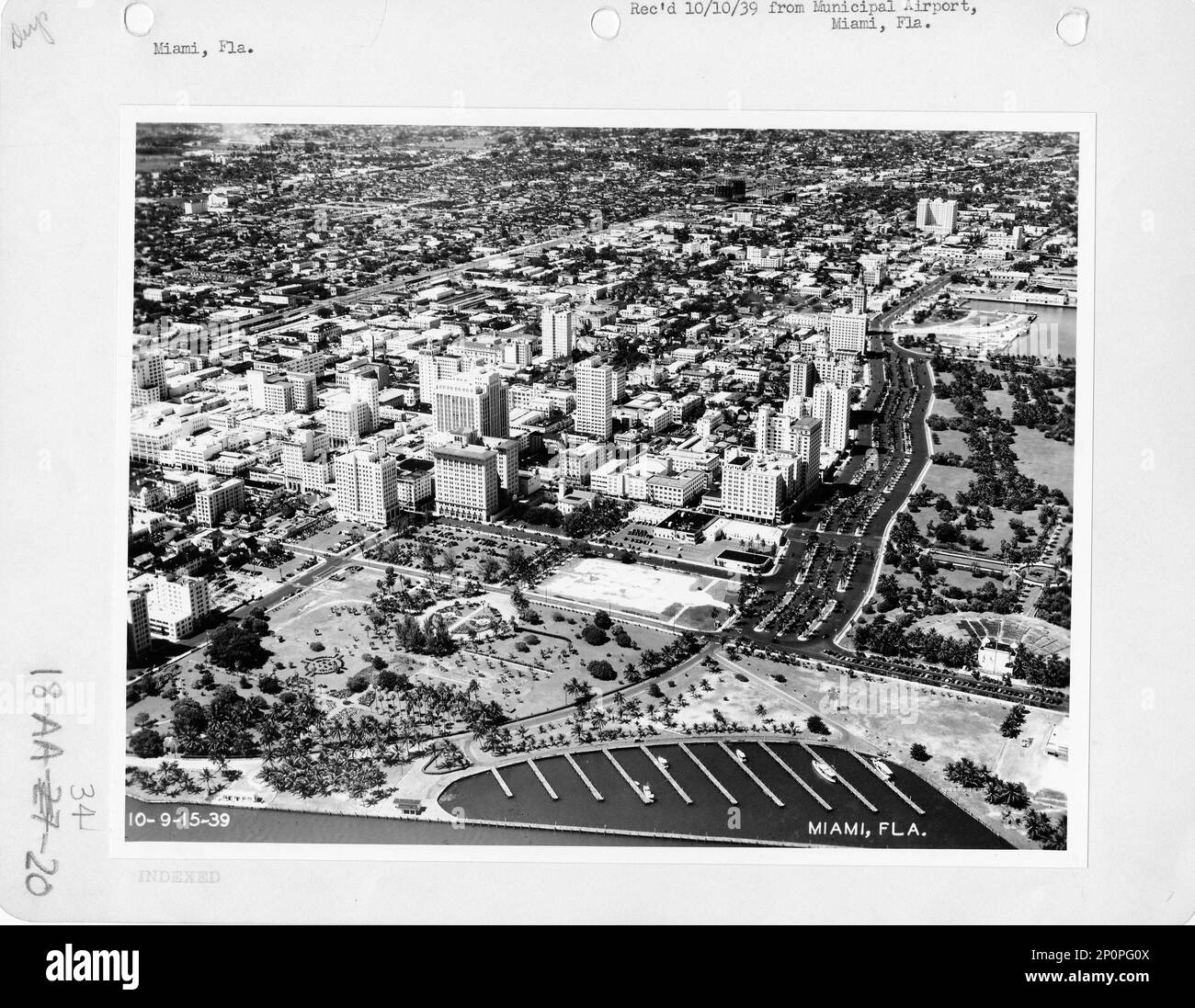 Florida miami aerial photograph hi-res stock photography and images - Alamy