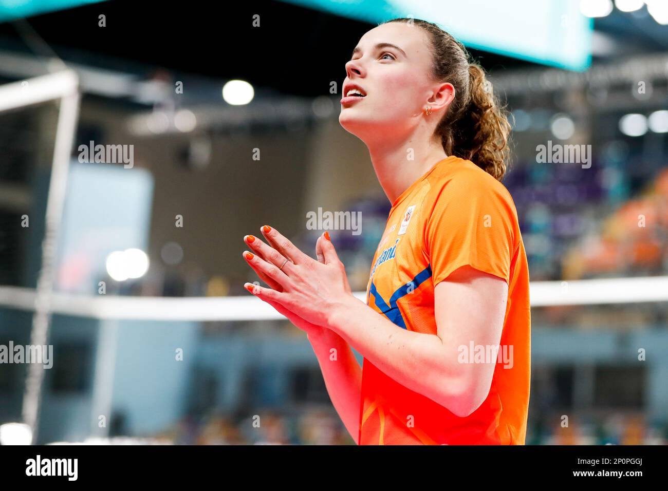 Sofie dokter of the netherlands reacts before hi-res stock photography ...