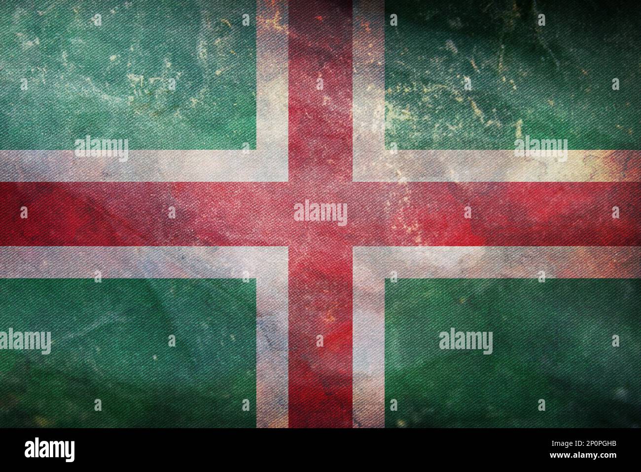 retro flag of Italian Northern Italians with grunge texture. flag ...