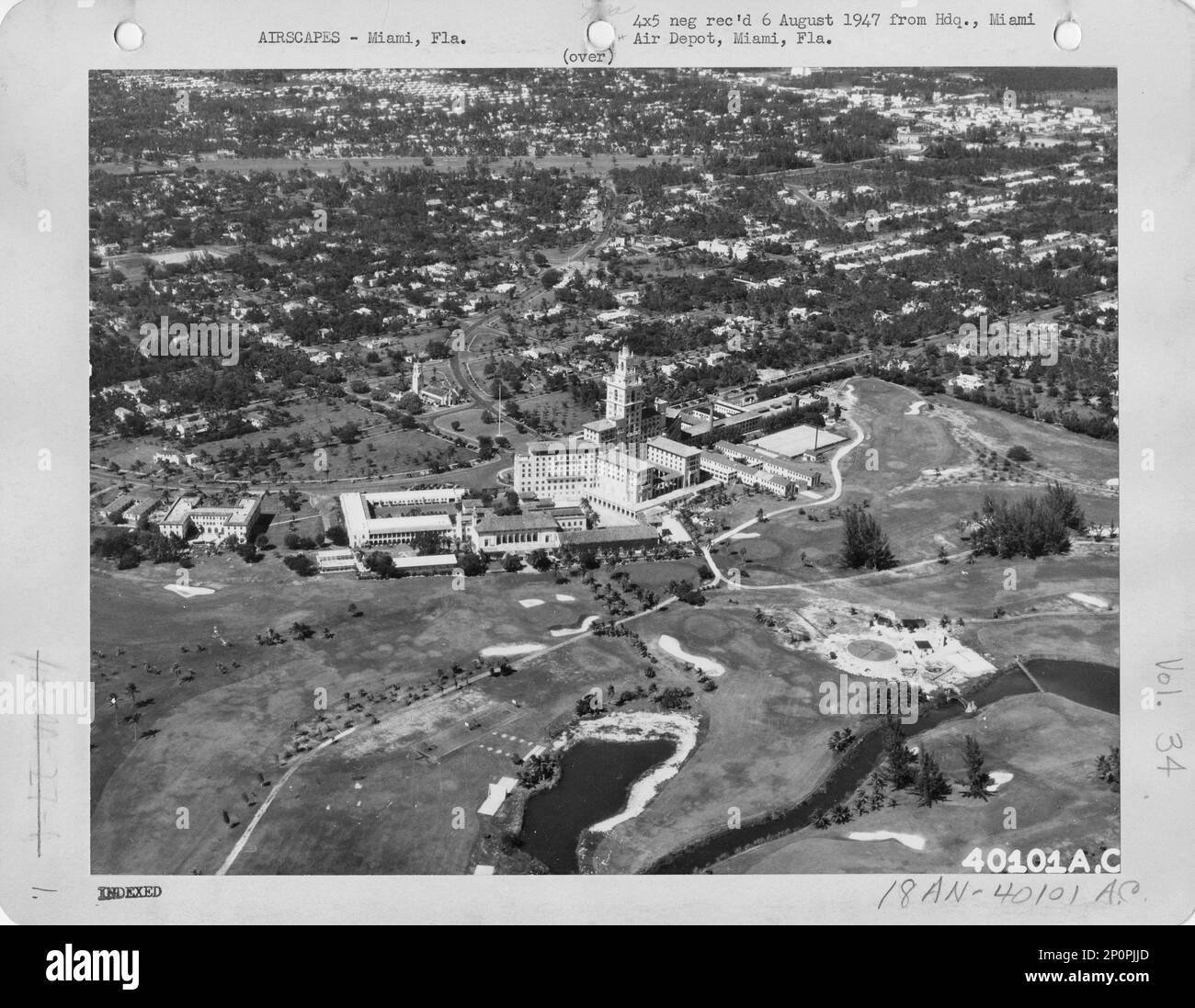 Florida birds eye view Black and White Stock Photos & Images - Alamy