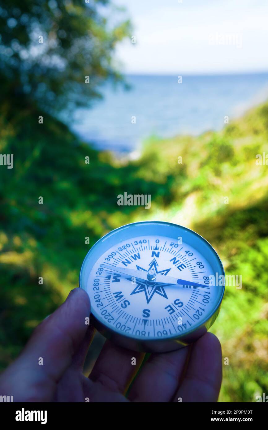The right compass is always needed for travelers, adequate course. Hike ...