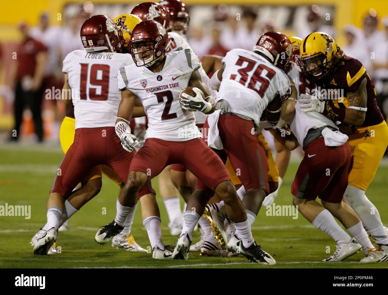 Washington State defensive back Robert Taylor (2) during an NCAA ...