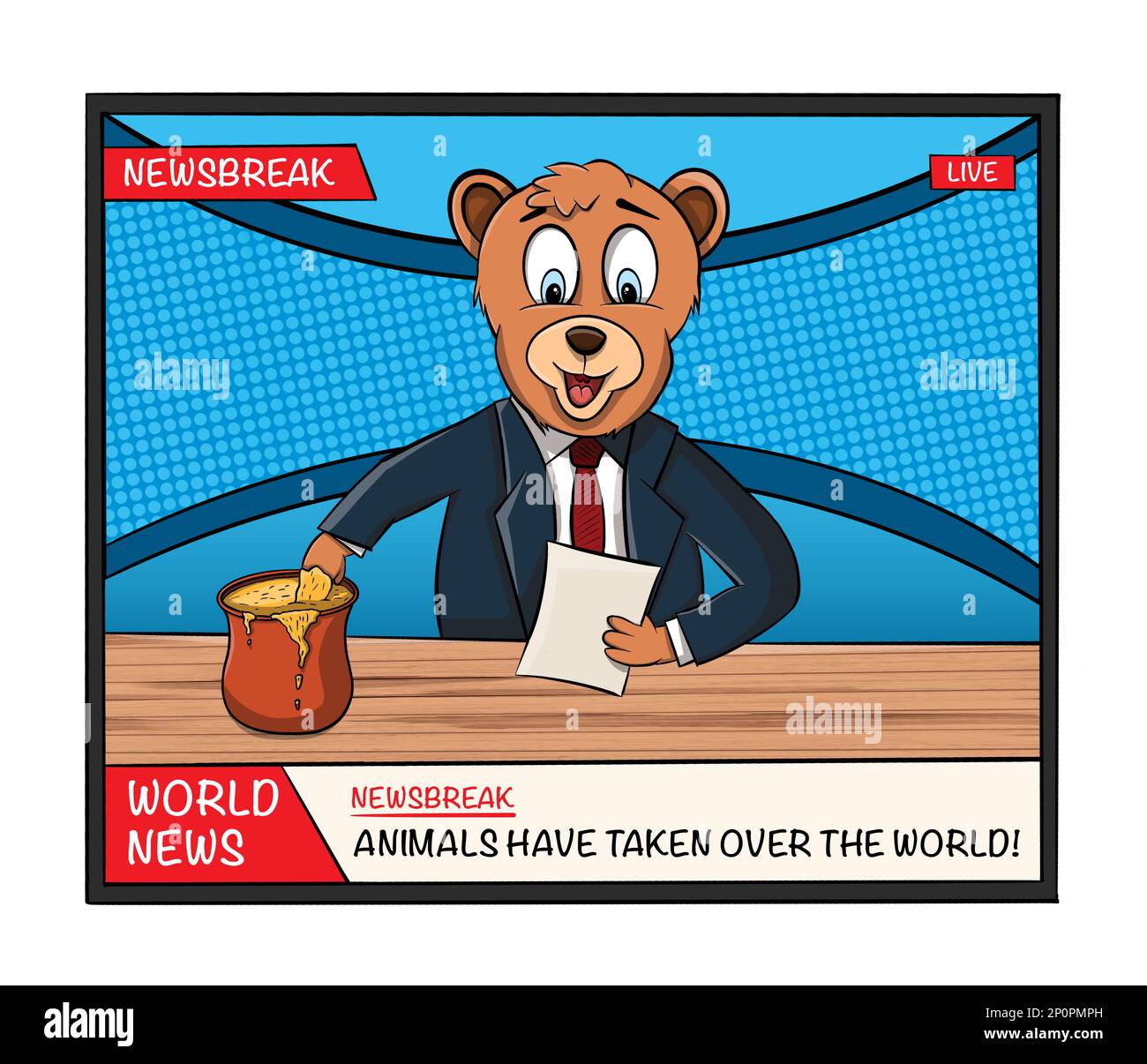 The bear tv show Cut Out Stock Images & Pictures - Alamy