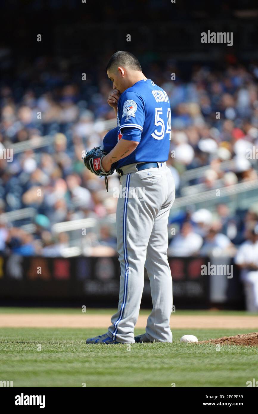 Toronto BlueJays pitcher Roberto Osuna (54) during game against the New ...
