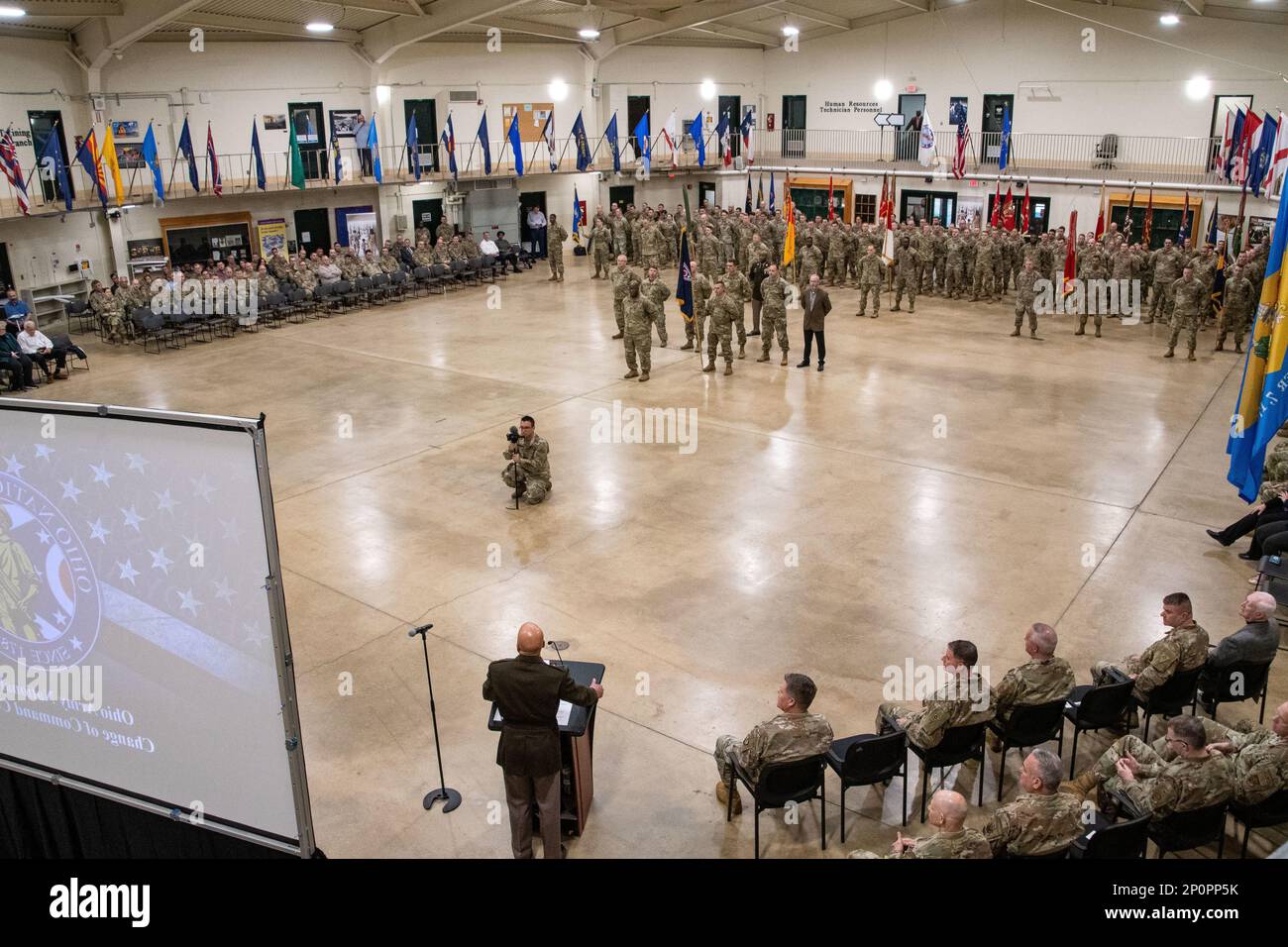 Maj. Gen. John C. Harris Jr., Ohio adjutant general, delivers remarks ...