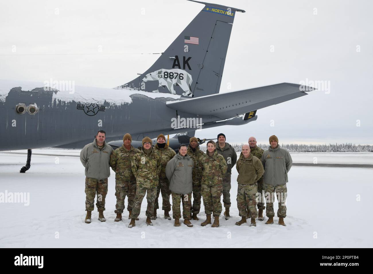 The Air National Guard Production Assessment Team poses for a photo ...