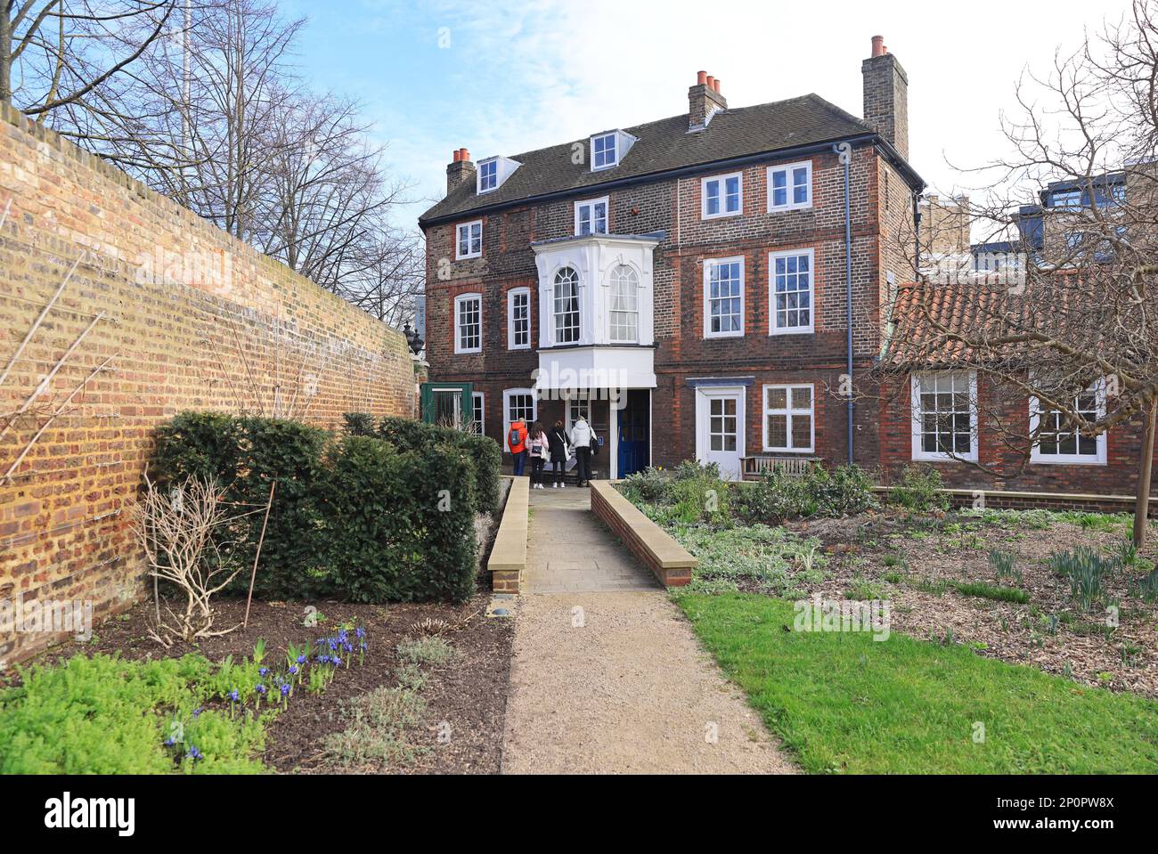Hogarth's House, former country home of the 18th century English artist ...