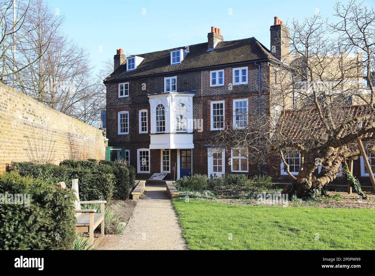 Hogarth's House, former country home of the 18th century English artist ...