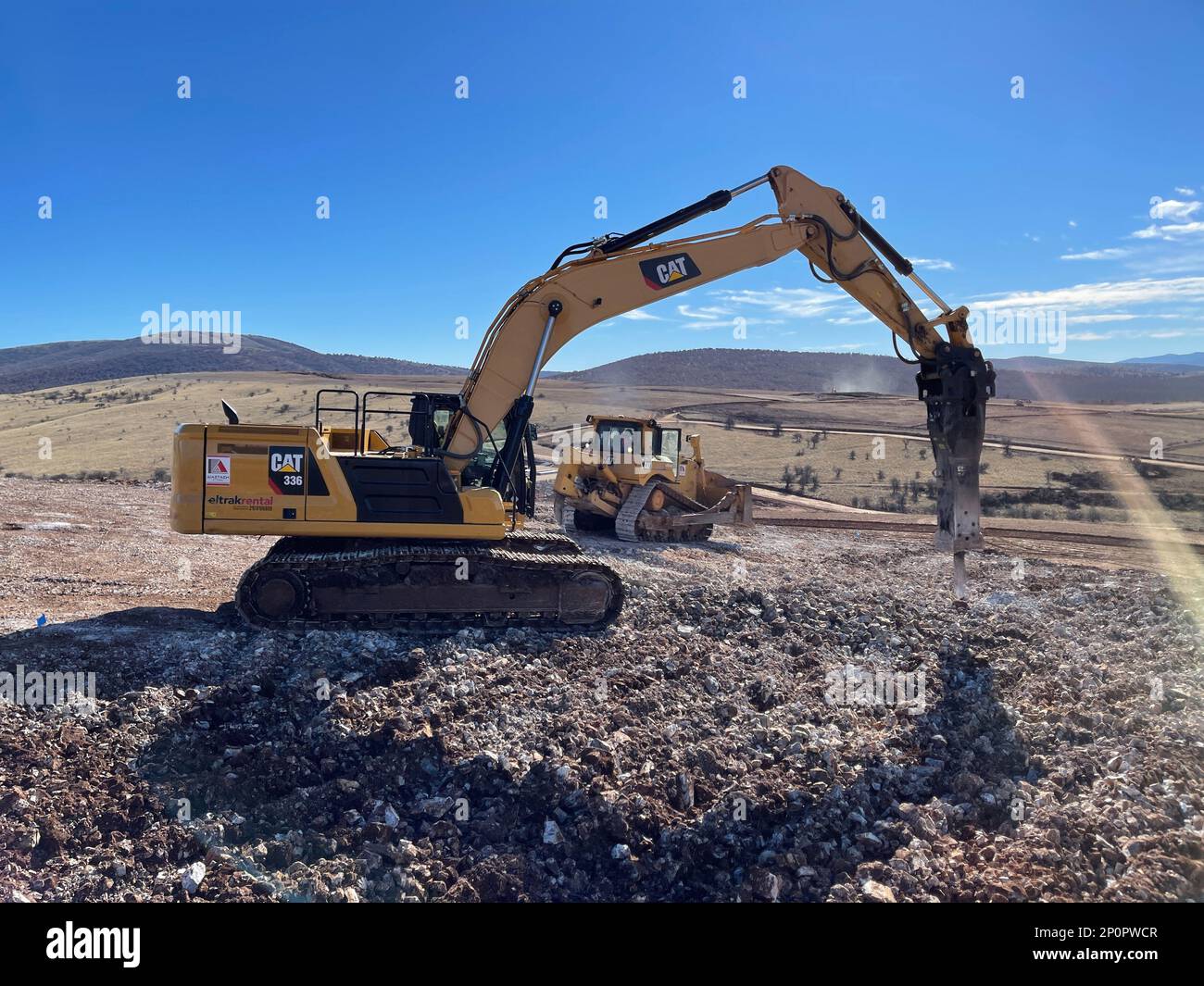 Site earthmover hi-res stock photography and images - Alamy
