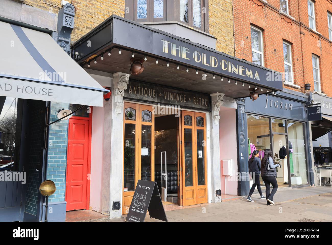 The Old Cinema, iconic converted cinema showroom for antique furniture, homewares and 20th ...