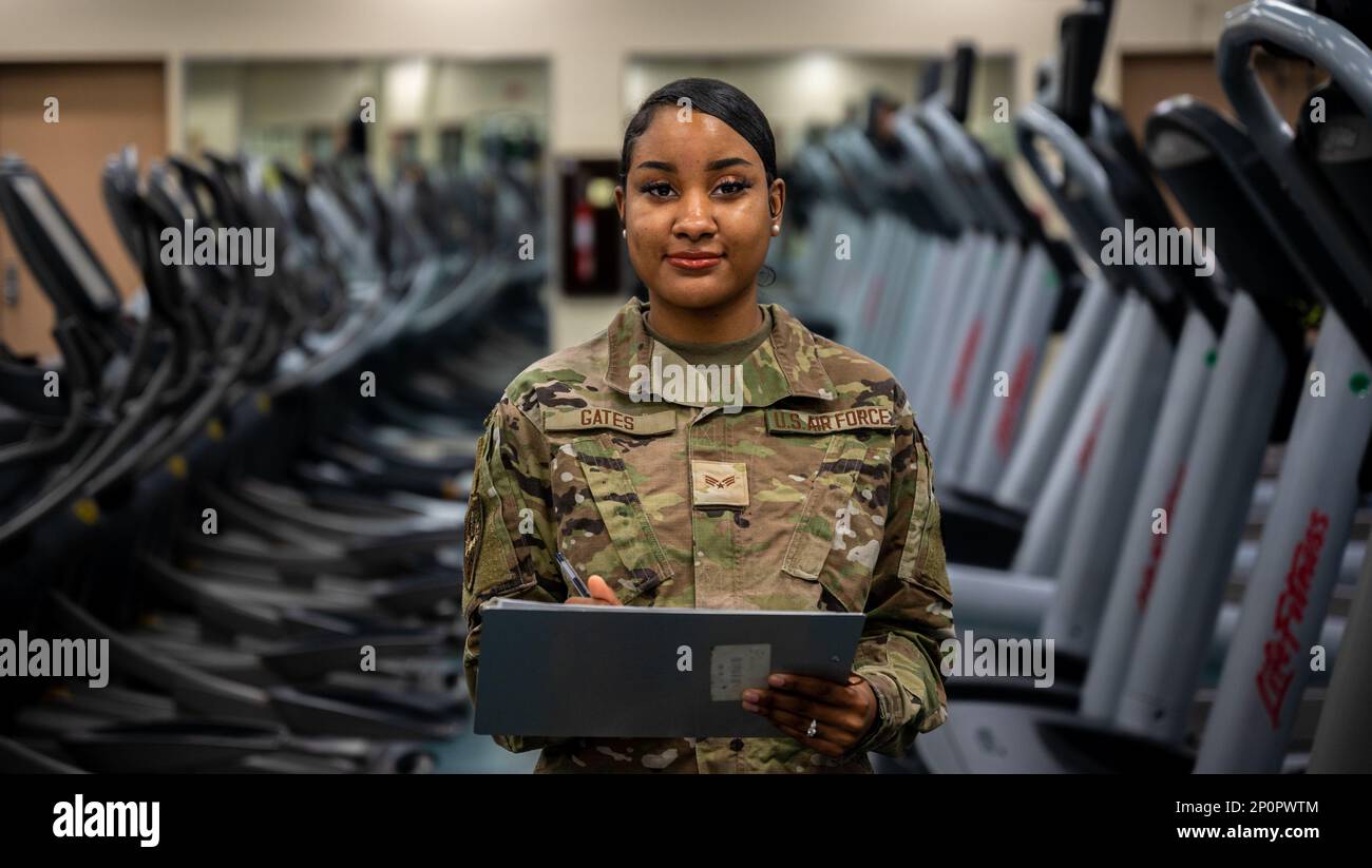 U.S. Air Force Senior Airman Dasani Gates, 51st Force Support Squadron ...