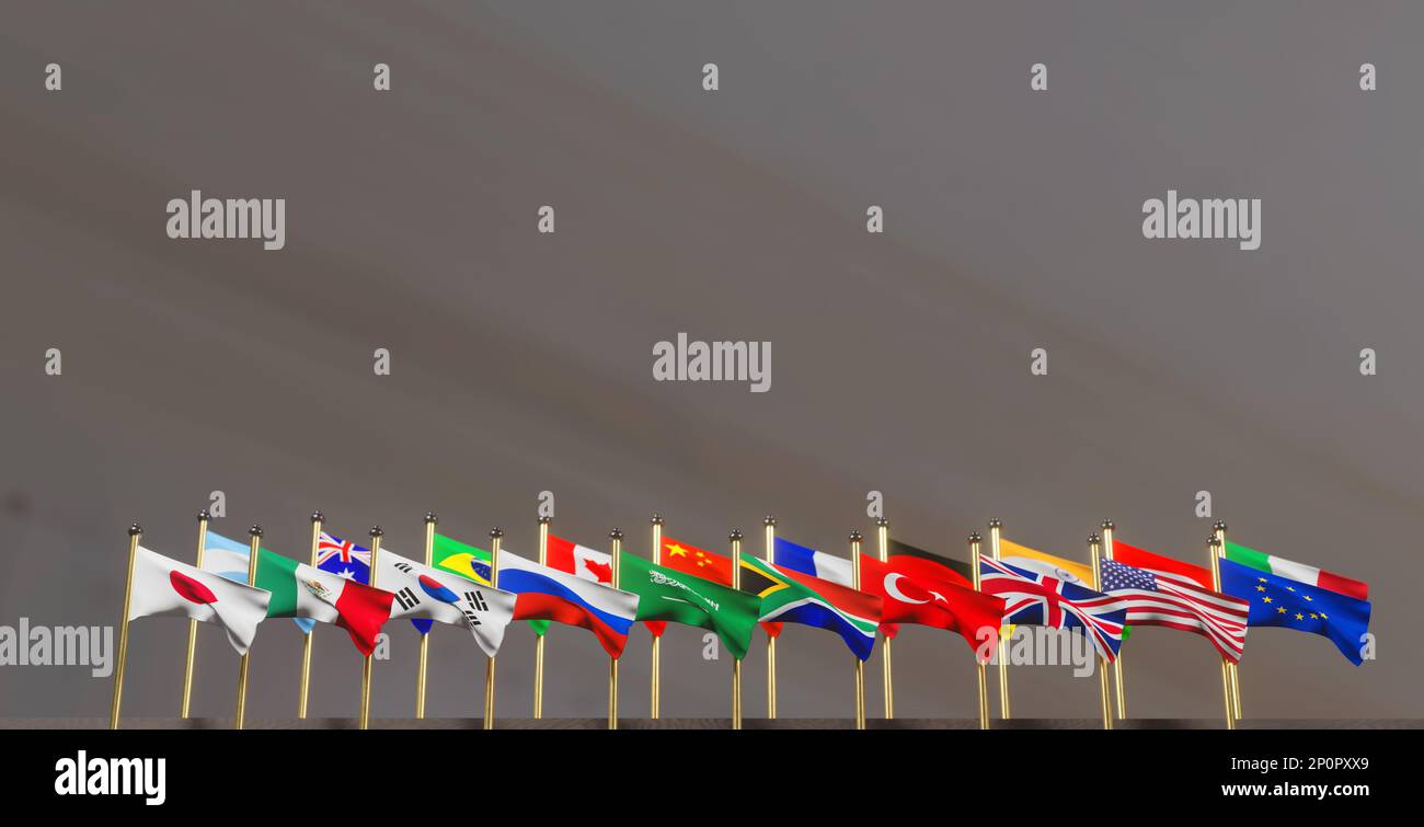 G20 summit, Concept of the G20 summit or meeting, list of countries G20 ...