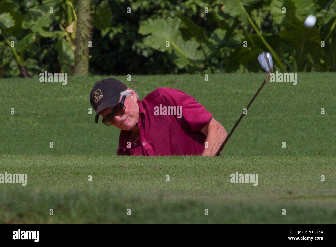 American actor Michael Douglas takes part in the 2016 Mission Hills ...