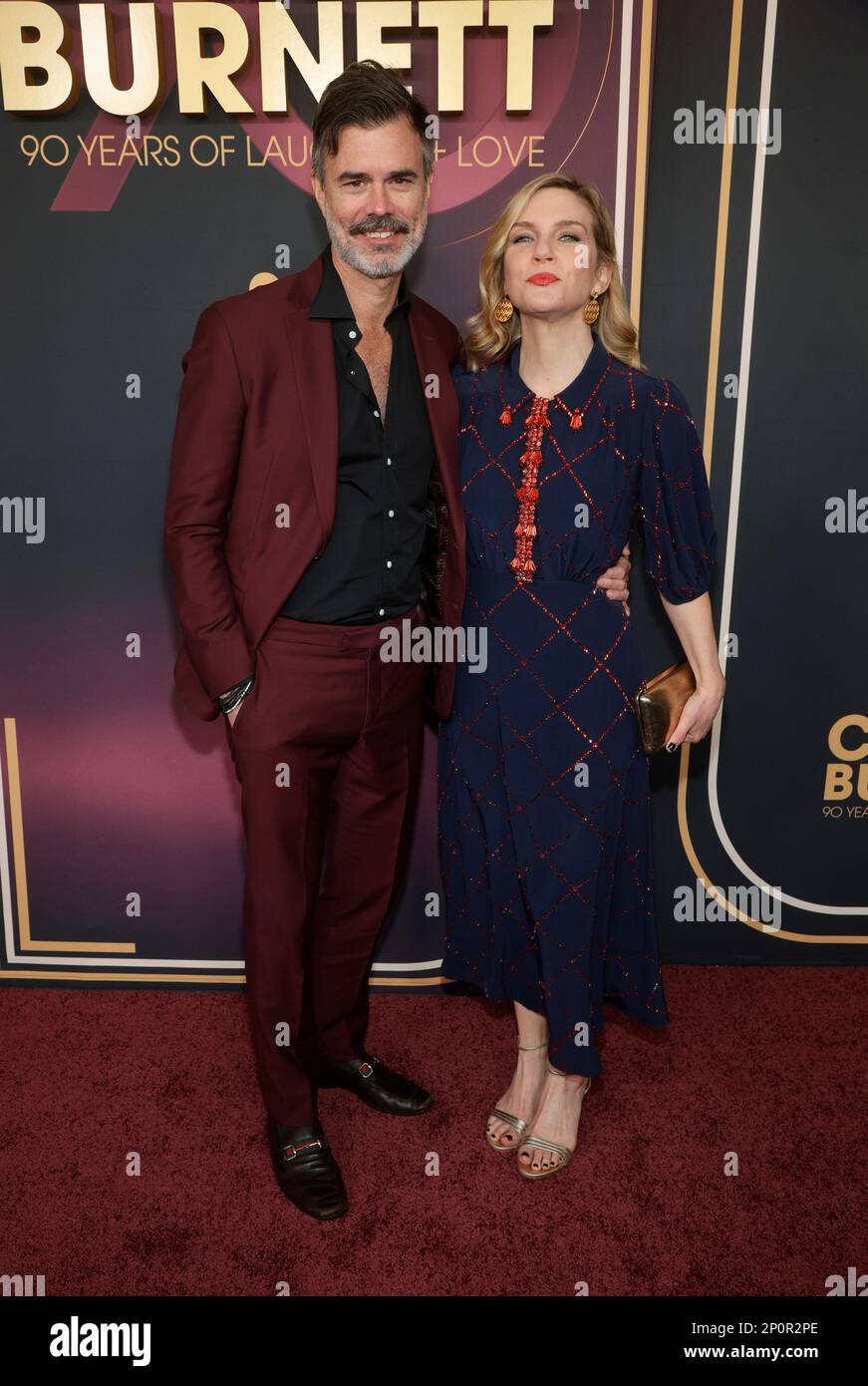 Los Angeles, California, 2 March 2023 - - Graham Larson, Rhea Seehorn ...