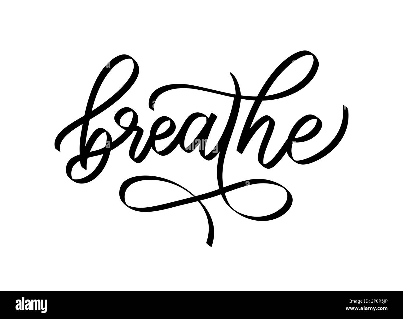 Pranayama breathe Stock Vector Images - Alamy