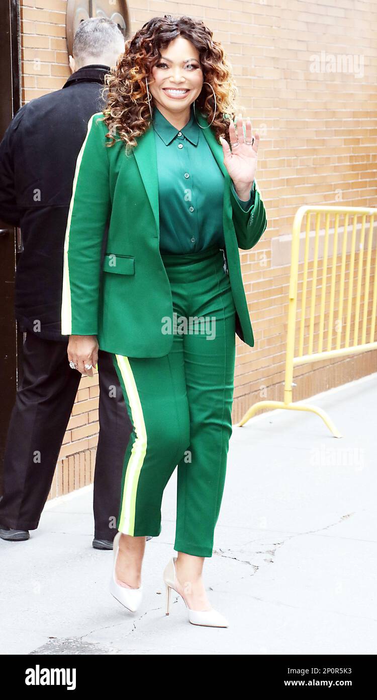 New York. US March 01, 2023, March 01 2023 Tisha Campbell, on The View to talk about Act Your ...