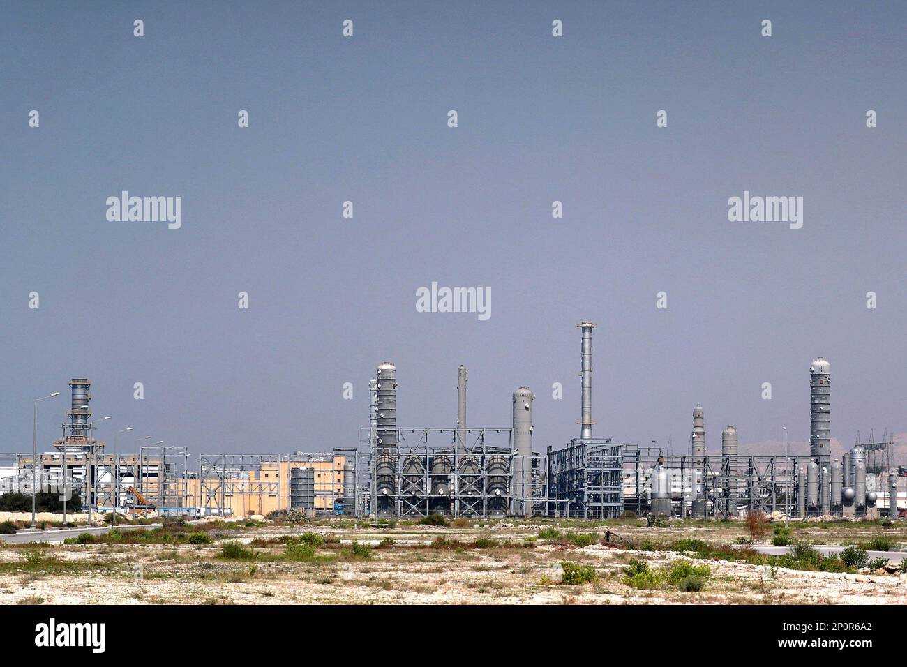 Bushehr, Bushehr, Iran. 2nd Mar, 2023. A view of Iran LNG project in ...
