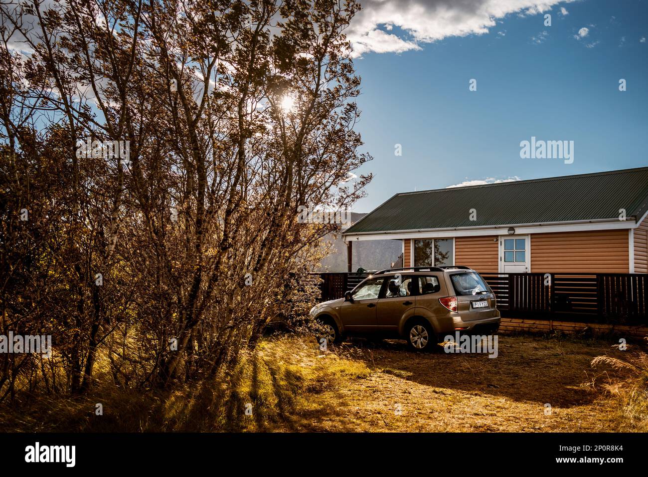 Holiday chalet iceland hi-res stock photography and images - Alamy