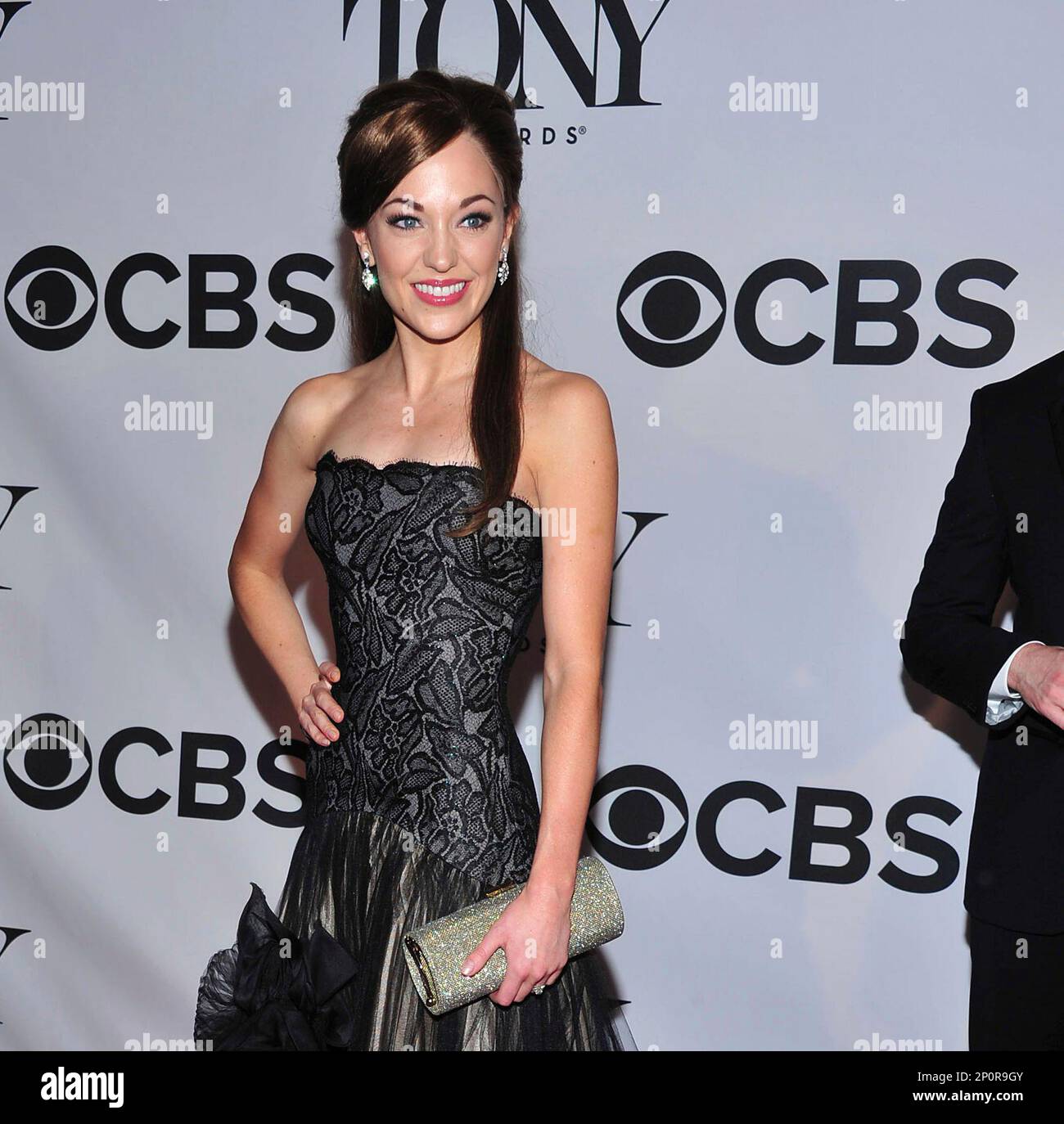 FILE - In this June 9, 2013 file photo, Laura Osnes arrives on the red ...