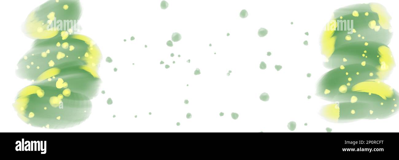 Hand drawn illustration with brightful colors, space for text Stock ...