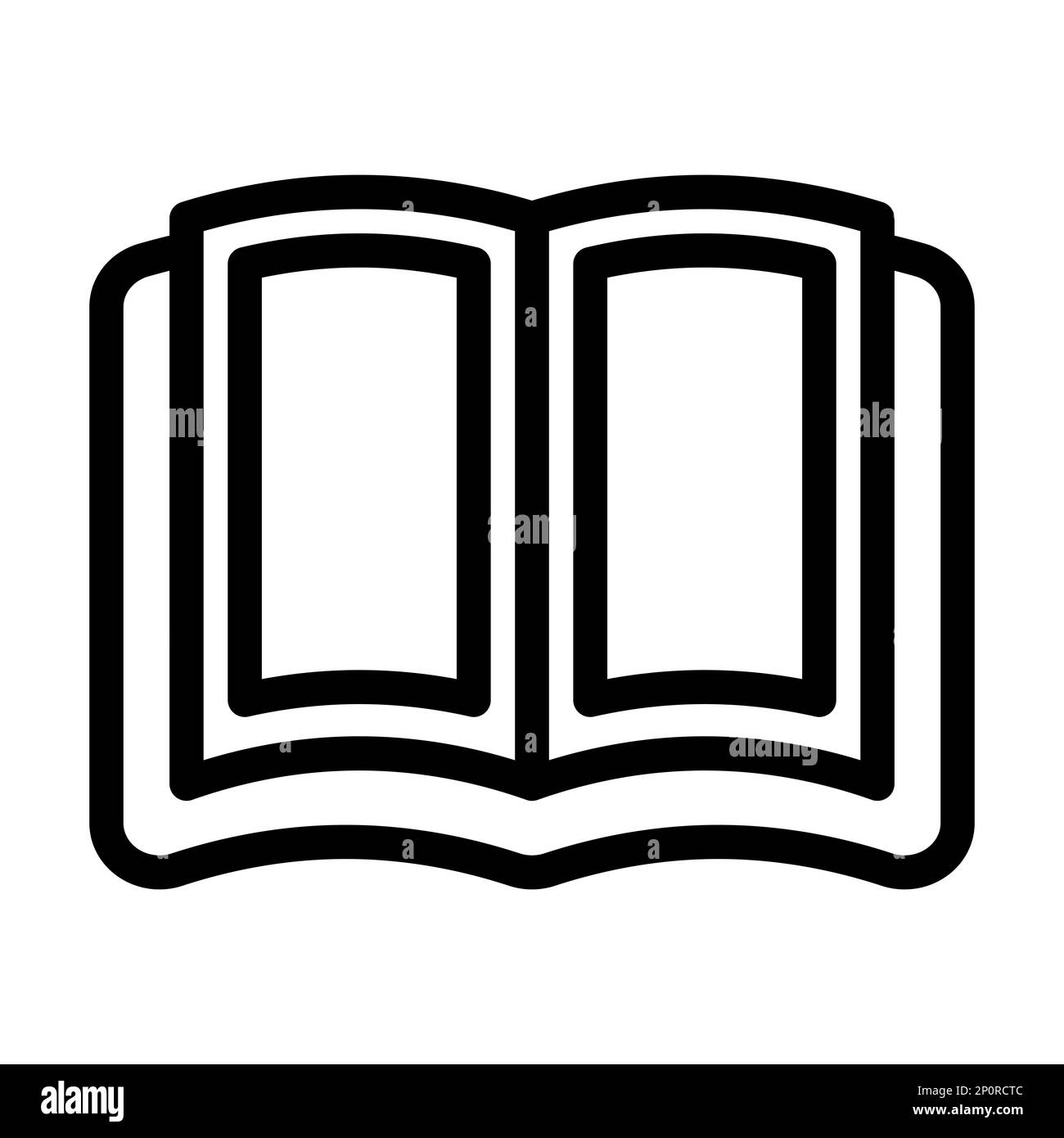 Open book icons abstract Cut Out Stock Images & Pictures - Alamy