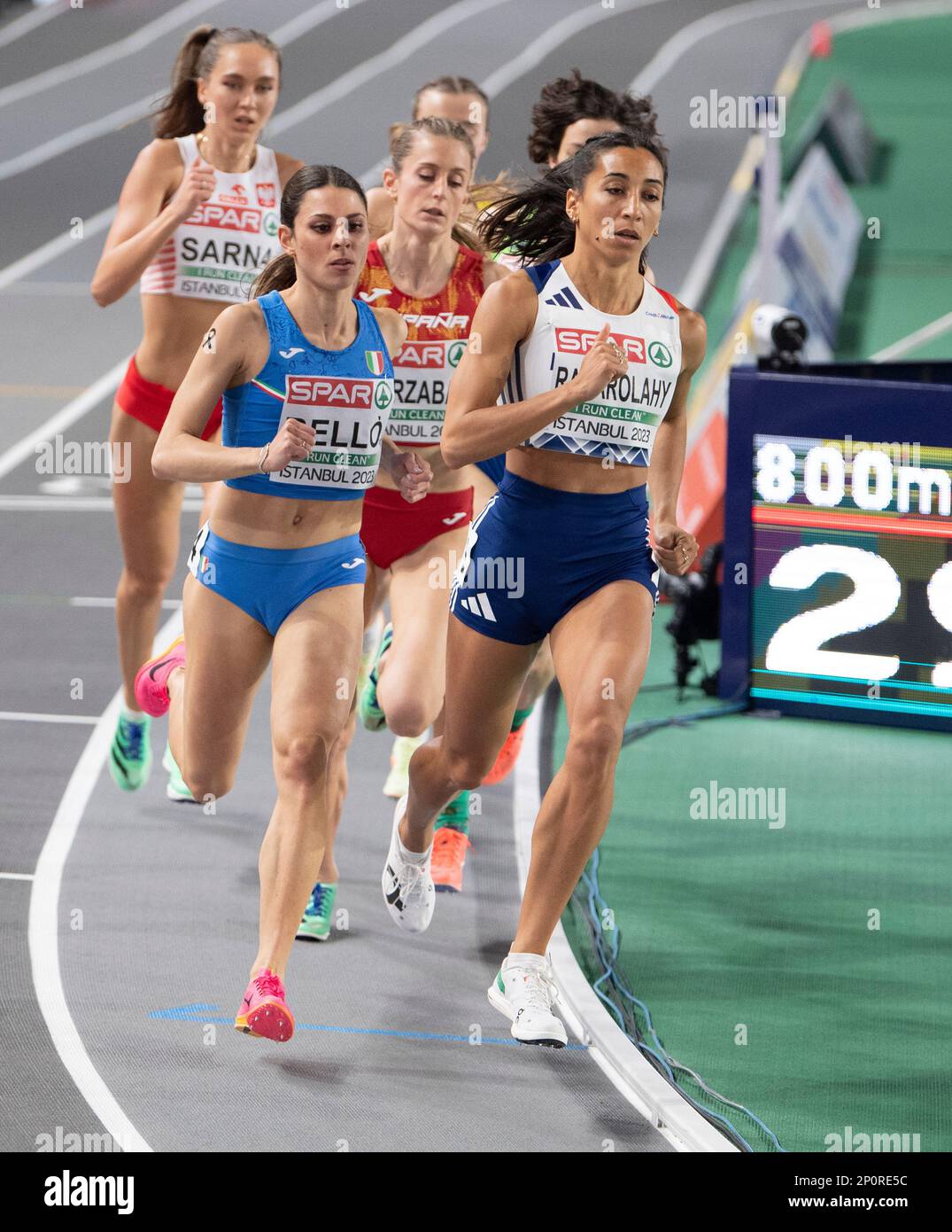 Istanbul, Türkiye. 03/03/2023, Elena Bello of Italy and Agnes ...