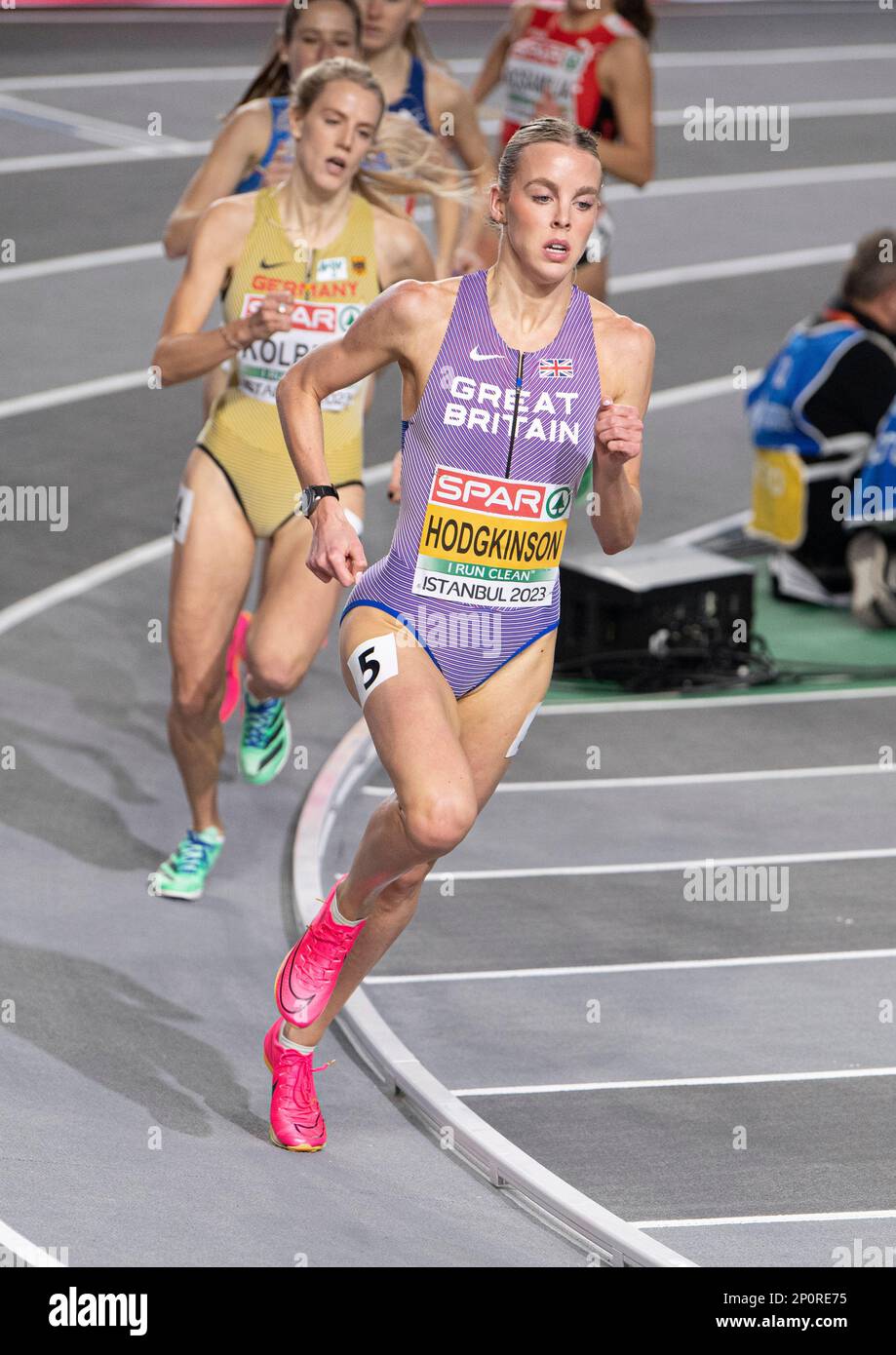 Istanbul, Türkiye. 03/03/2023, Keely Hodgkinson of Great Britain & NI ...