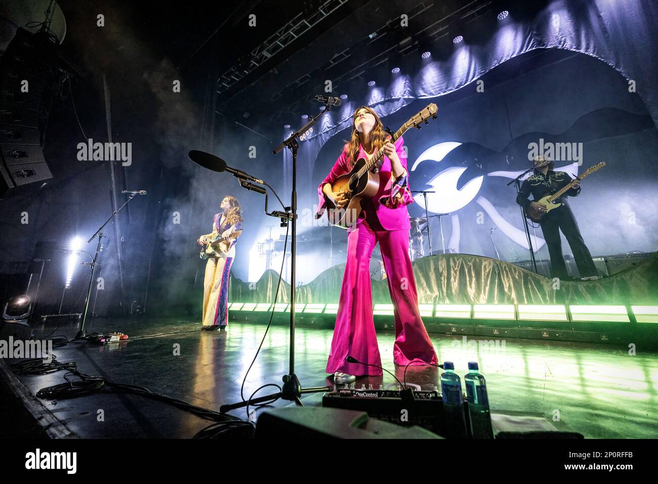 Oslo, Norway. 28th, February 2023. The Swedish indie folk duo First Aid ...