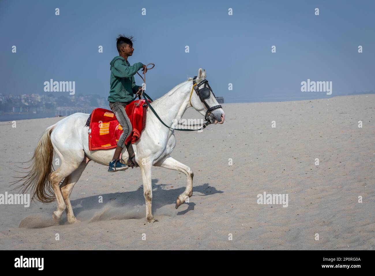 Street life of common people from Varanasi city, India Stock Photo - Alamy