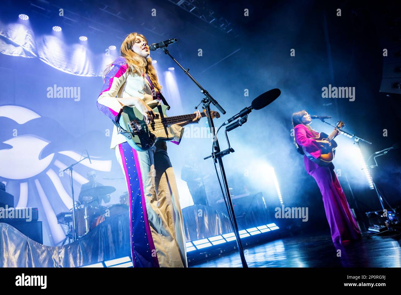 Oslo, Norway. 28th, February 2023. The Swedish indie folk duo First Aid ...