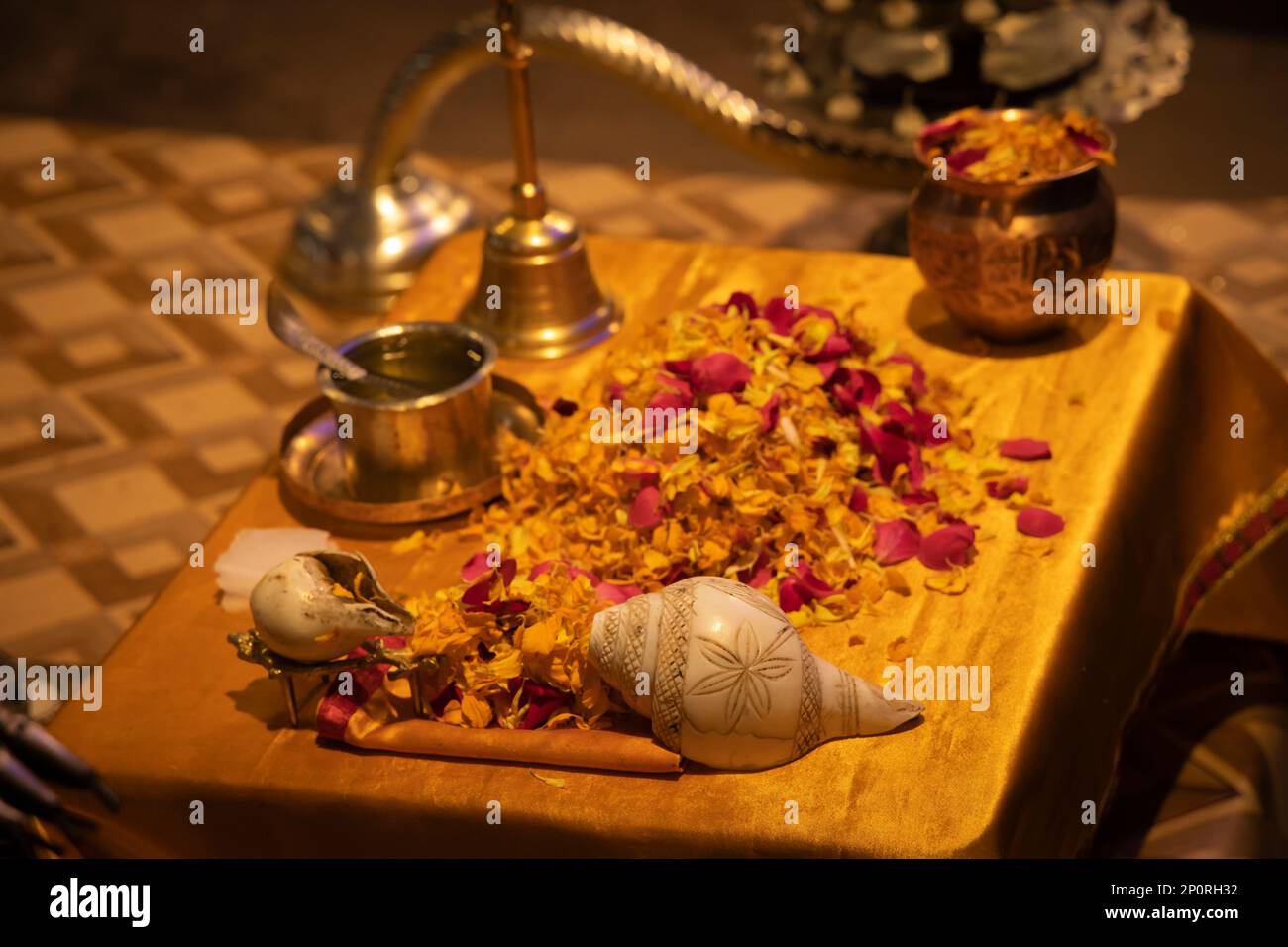 Varanasi, Uttar Pradesh, India - December 26, 2019: A crowd of people ...