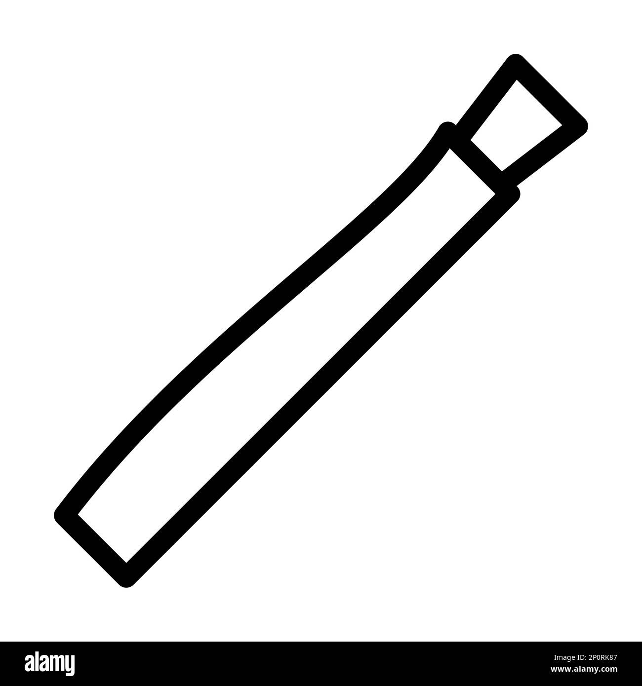 Miswak Vector Thick Line Icon For Personal And Commercial Use Stock Photo - Alamy