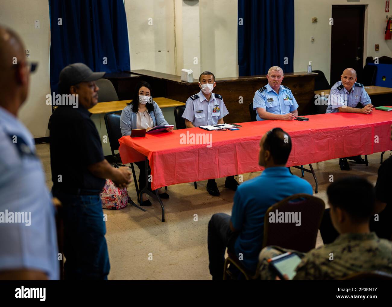Cope North 23 exercise directors, Japan Air Self-Defense Force (JASDF ...