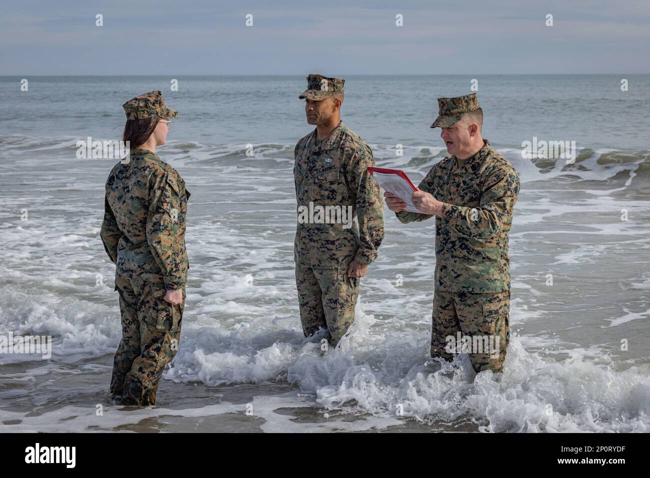 U.S. Marine Corps Cpl. Kayla Hanner, left, a Lapeer, Michigan, native ...