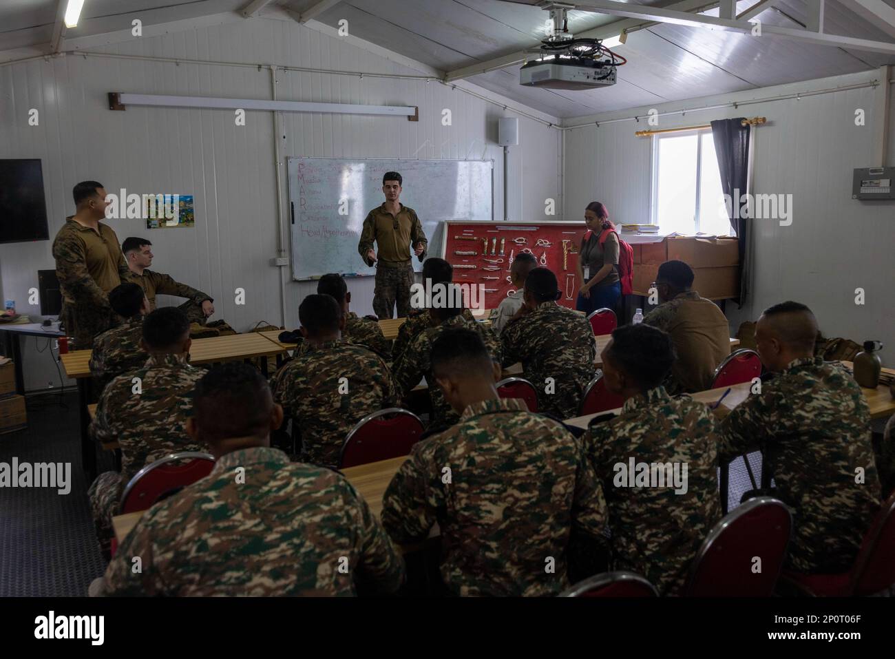 NAVAL BASE HERA, TIMOR-LESTE (Feb. 11, 2023) – U.S. Navy Sailors ...
