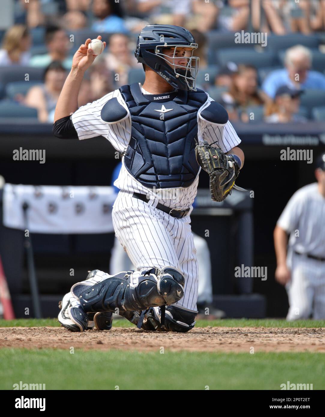 New York Yankees catcher Gary Sanchez (24) during game against the ...