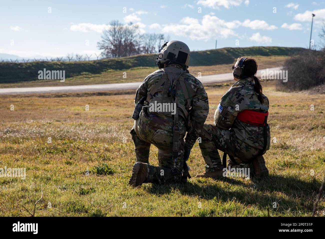 Kosovo Force (KFOR) Regional Command-East (RC-E) Soldiers with the ...