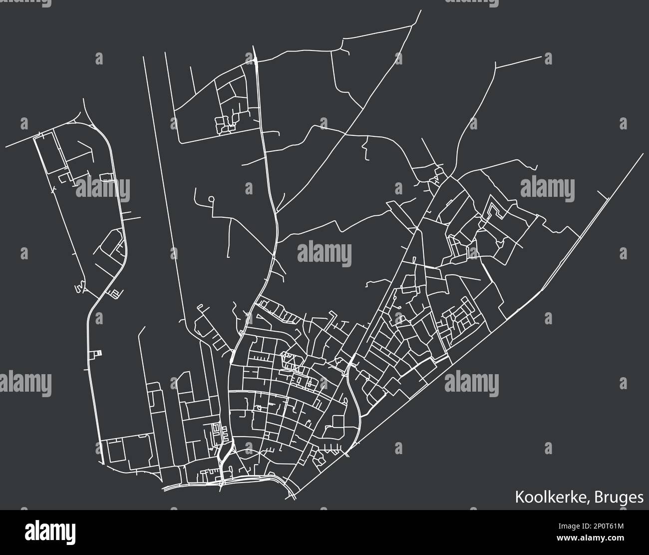 Bruges city plan belgium hi-res stock photography and images - Alamy