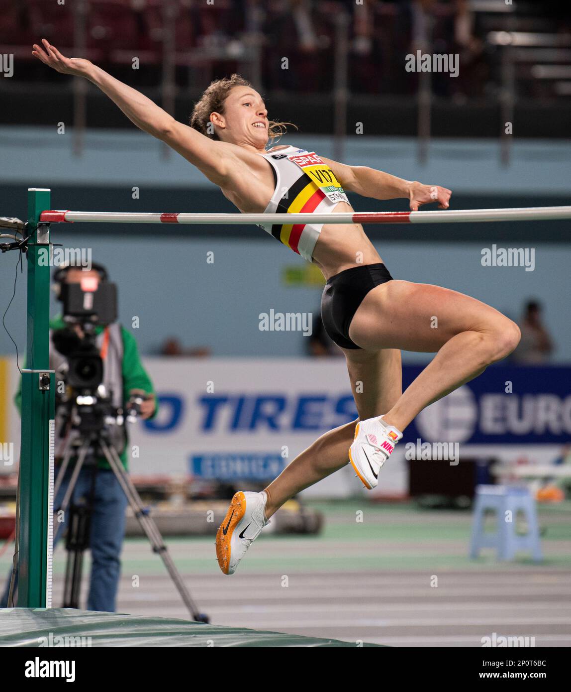 Istanbul, Türkiye. 03/03/2023, Noor Vidts of Belgium competing in the ...