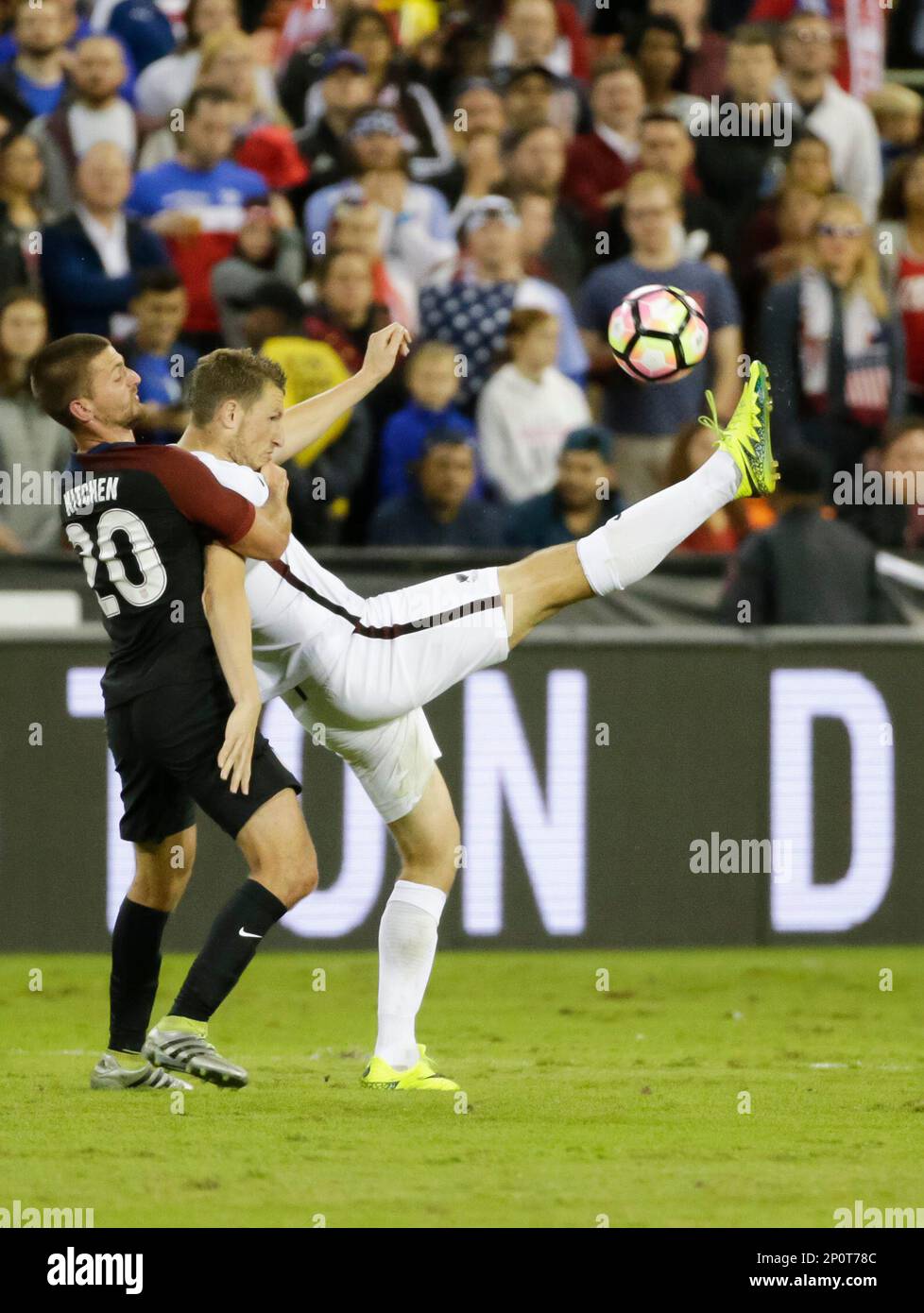 October 11, 2016: United States Men's National Team Midfielder Perry ...