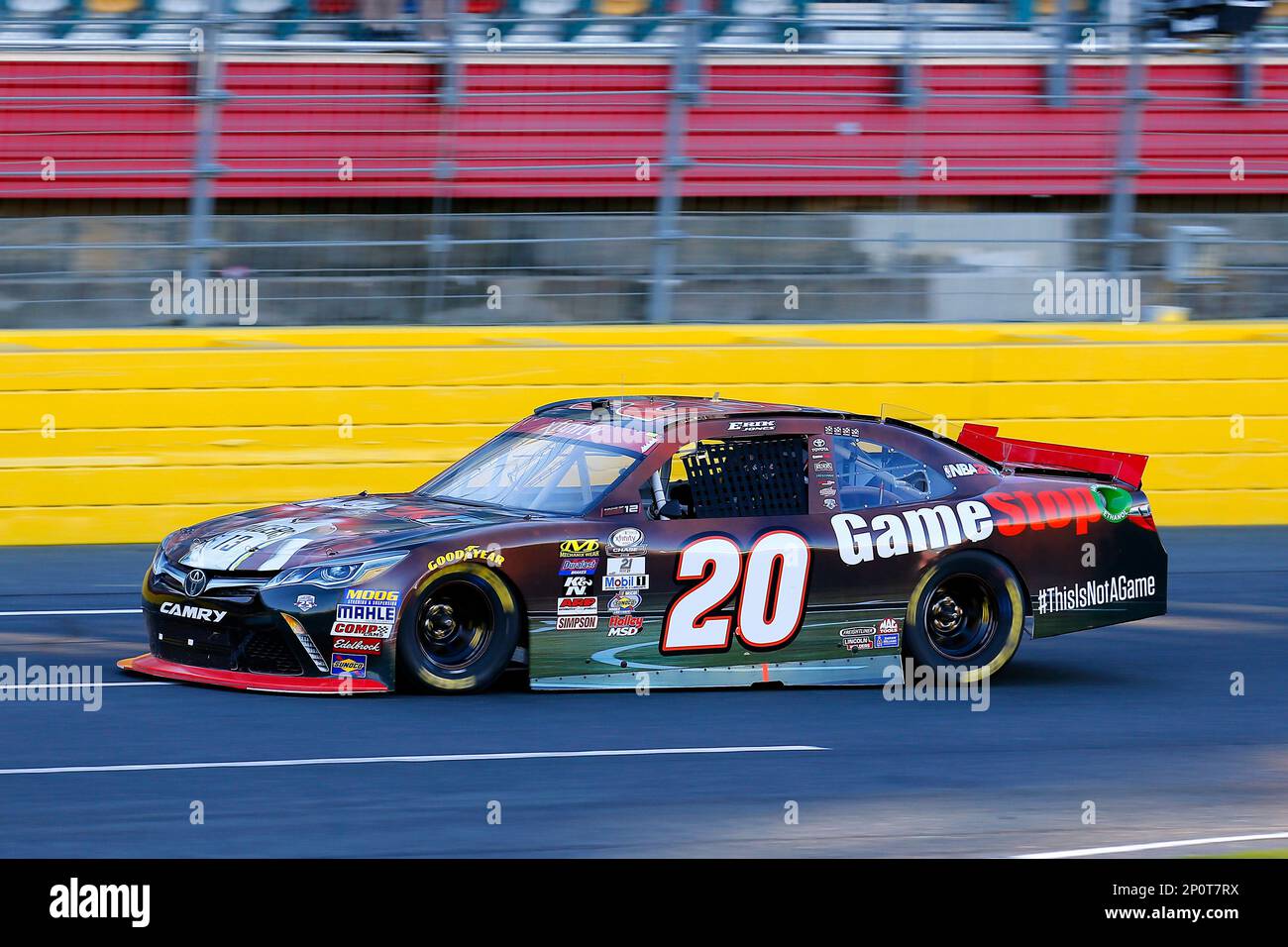 Erik Jones, GameStop / NBA 2K17 Toyota Toyota Camry during the NASCAR ...