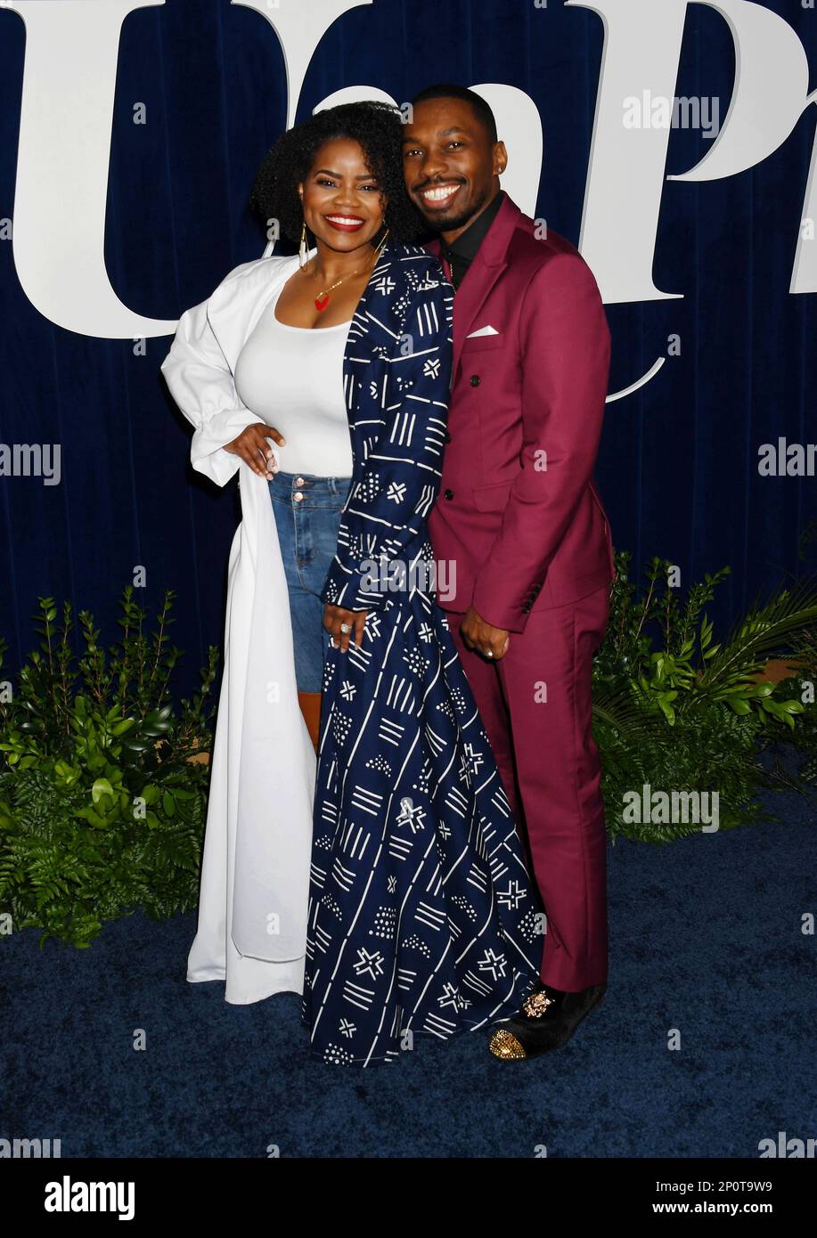 HOLLYWOOD, CALIFORNIA - MARCH 02: (L-R) Kelly Jenrette and Melvin Jackson Jr. attend the Los ...